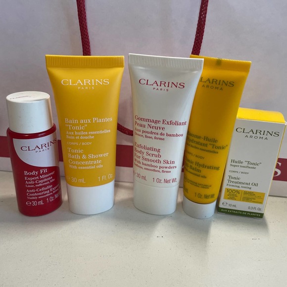 Clarins | Skincare | Clarins Travel Set 5 Items | Poshmark